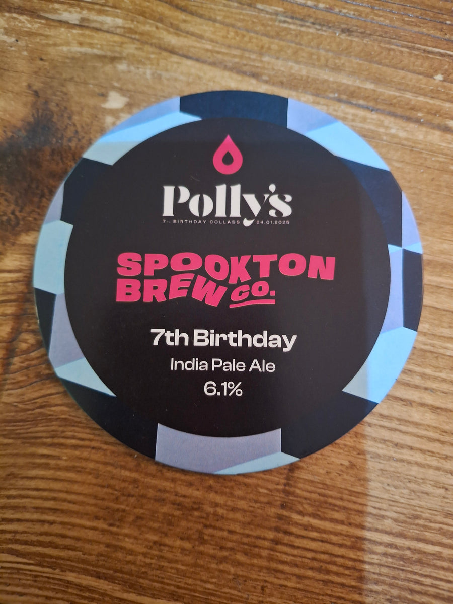 Polly's - Spookton 7th Birthday - 1 Litre Growler Refill – Craft & Berry